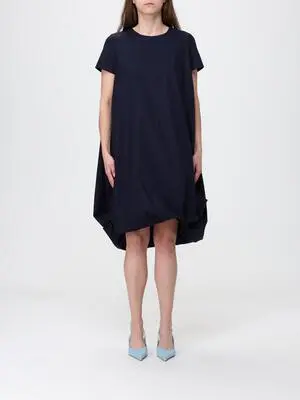 MEIMEIJ Cotton Poplin Mini Dress - Blue