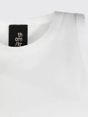 THOM KROM Cotton Sleeveless Top - Beige