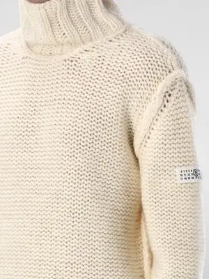 MAISON MARGIELA Chunky Knit Turtleneck Jumper