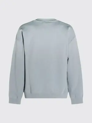 DIESEL® Crewneck Cotton Sweatshirt With Oval D Logo