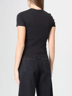DIESEL® Ribbed T-shirt - Black