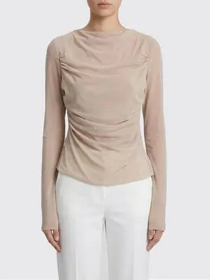 Soeur Cotton Blend Top - Mastic