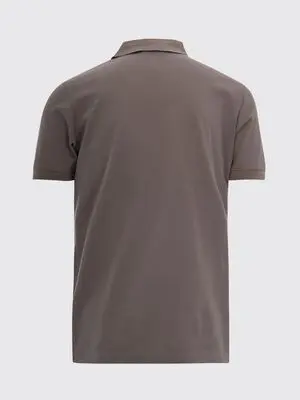 Emporio Armani Cotton Polo Shirt - Grey