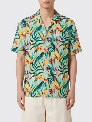 MAUNA KEA Printed Viscose Casual Shirt - Red