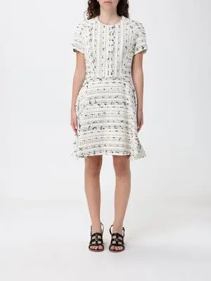 BOSS Cotton Blend Mini Dress - Multicolor