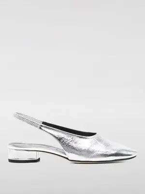 AeydĒ Metallic Slingback Heels
