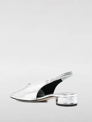 AeydĒ Metallic Slingback Heels
