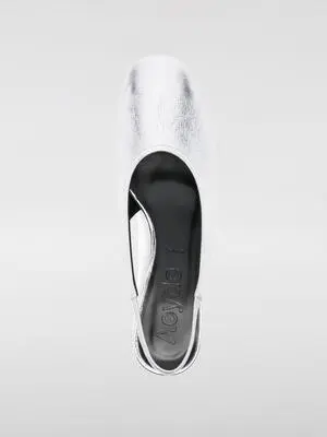 AeydĒ Metallic Slingback Heels