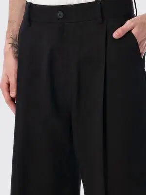 Studio Nicholson Cotton And Linen Tailored Shorts