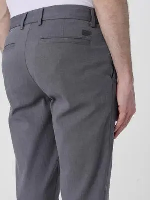 BOSS Chino Trousers In Stretch Cotton - Blue