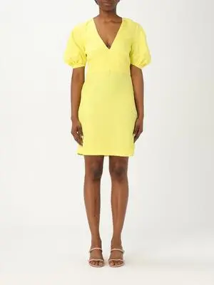 TWINSET Puff Sleeve Mini Dress