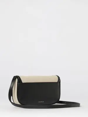 COCCINELLE Mavery Canvas And Grained Leather Bag