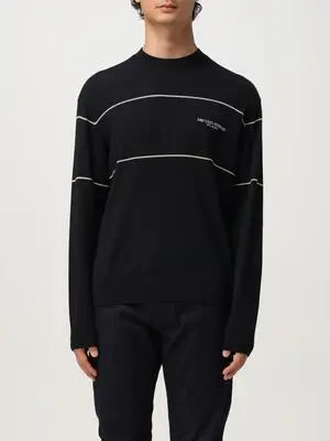 Emporio Armani Striped Pullover - Blue