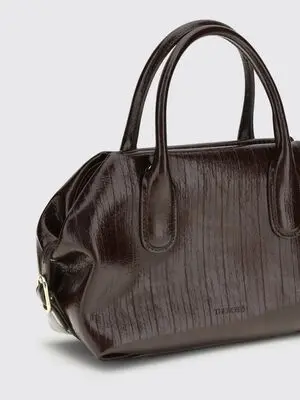 THEMOIRE Talia Trunk Small Vegan Leather Bag