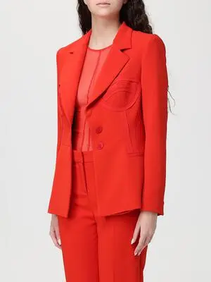 Elisabetta Franchi Crepe Single-breasted Blazer