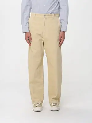 A.p.c. Wide-leg Organic Cotton Trousers - Sand
