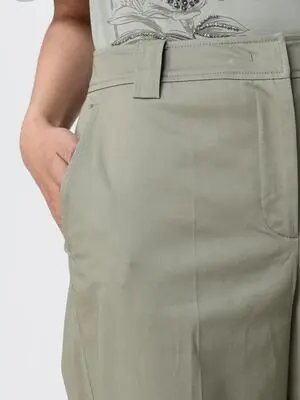 Liu Jo Cotton Wide Leg Trousers