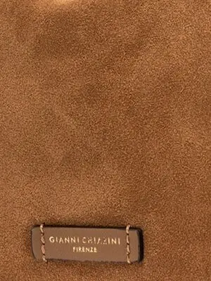 GIANNI CHIARINI Nora Suede Pouch