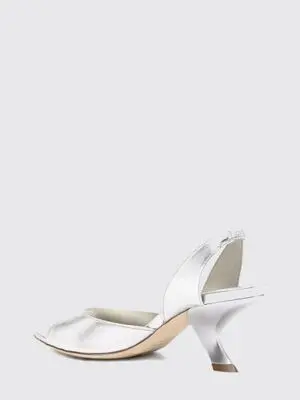 VIC MATIE Leather Slingback Mules