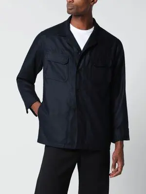 Tagliatore Silk Overshirt