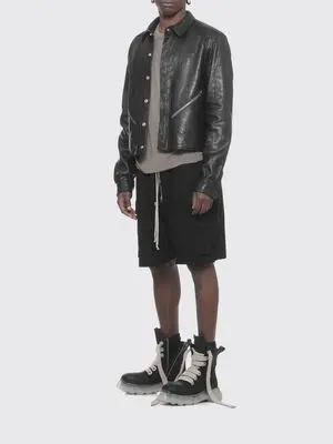 Rick Owens Silk Blend T-shirt - Grey