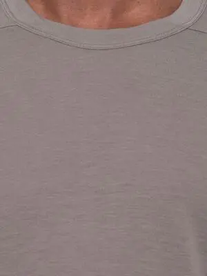 Rick Owens Silk Blend T-shirt - Grey