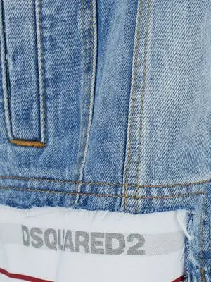 Dsquared2 Bleached Denim Jacket