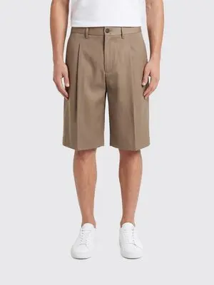 GOLDEN GOOSE Tailored Virgin Wool Shorts - Brown