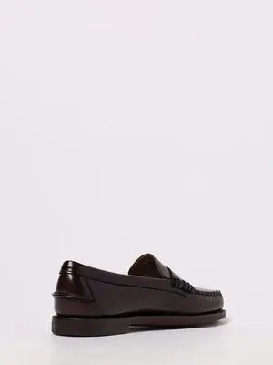 SEBAGO Classic Dan Brushed Leather Loafers - Brown