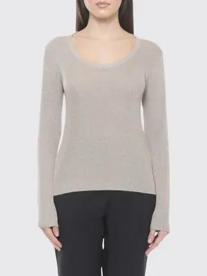 Fabiana Filippi Ribbed Long Sleeve Jumper - Ivory