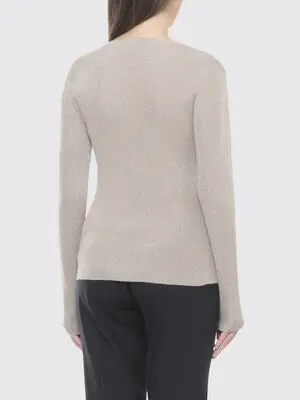 Fabiana Filippi Ribbed Long Sleeve Jumper - Ivory