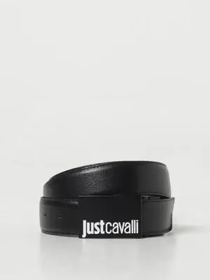 Just Cavalli Belt With Logo Buckle