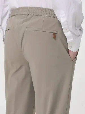 PT TORINO Technical Fabric Drawstring Trousers - Beige