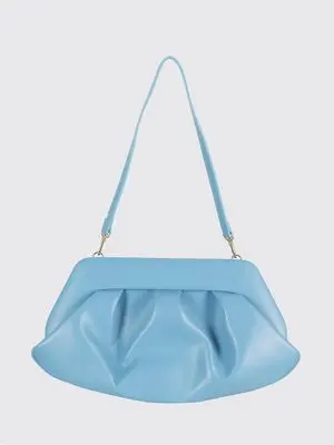 THEMOIRE Bios Vegan Leather Clutch - Gnawed Blue