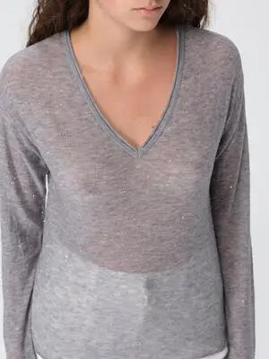 Pinko Embellished V-neck Jumper