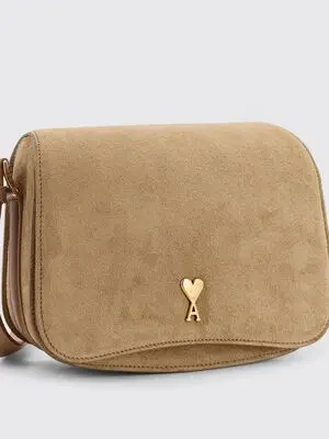 AMI Paris Bag In Suede