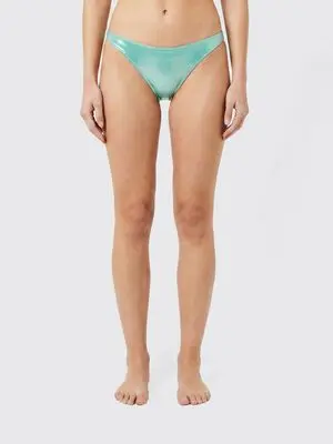 Blumarine Stretch Polyester Bikini Bottom - Green