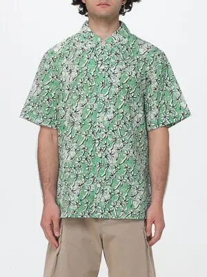 Paul Smith Printed Cotton Casual Shirt - Green