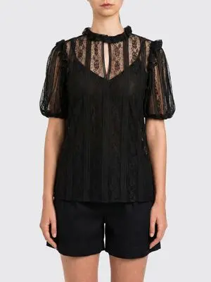 TWINSET Lace Top - Black