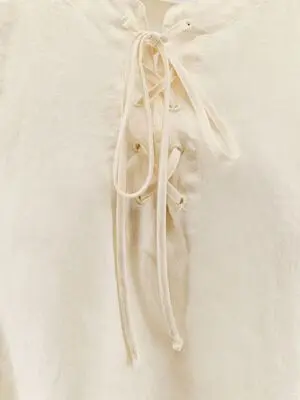 Aspesi Vissuto Linen Top - Natural