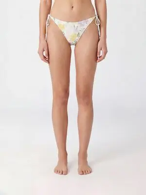 MC2 SAINT BARTH Embroidered Bikini Bottom Swimsuit - Yellow