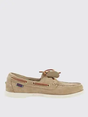SEBAGO Portland Artisan Suede Boat Loafers - Beige