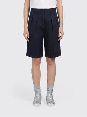 Aspesi Cotton Tailored Knee Length Shorts