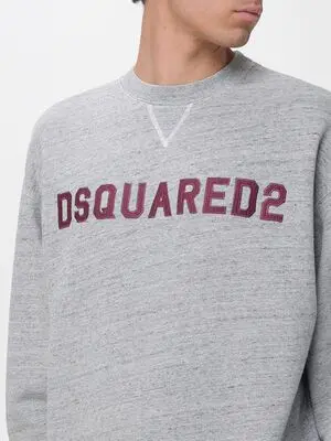 Dsquared2 Logo Cotton Crewneck Sweatshirt