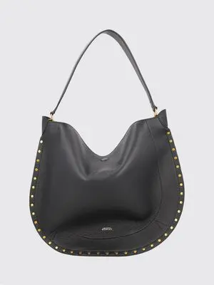 Isabel Marant Étoile Studded Shoulder Bag - Black