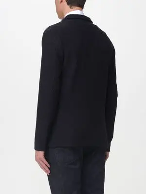 MANUEL RITZ Double-breasted Blazer In Cotton Blend