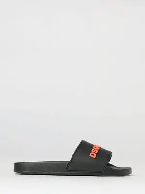 Dsquared2 Slide Sandals With Logo Detail