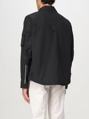 Moose Knuckles Zip Up Jacket With Collared Neckline