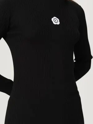 Kenzo Ribbed High Neck Top