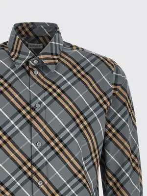 Burberry Casual Cotton Shirt With Vintage Check Print